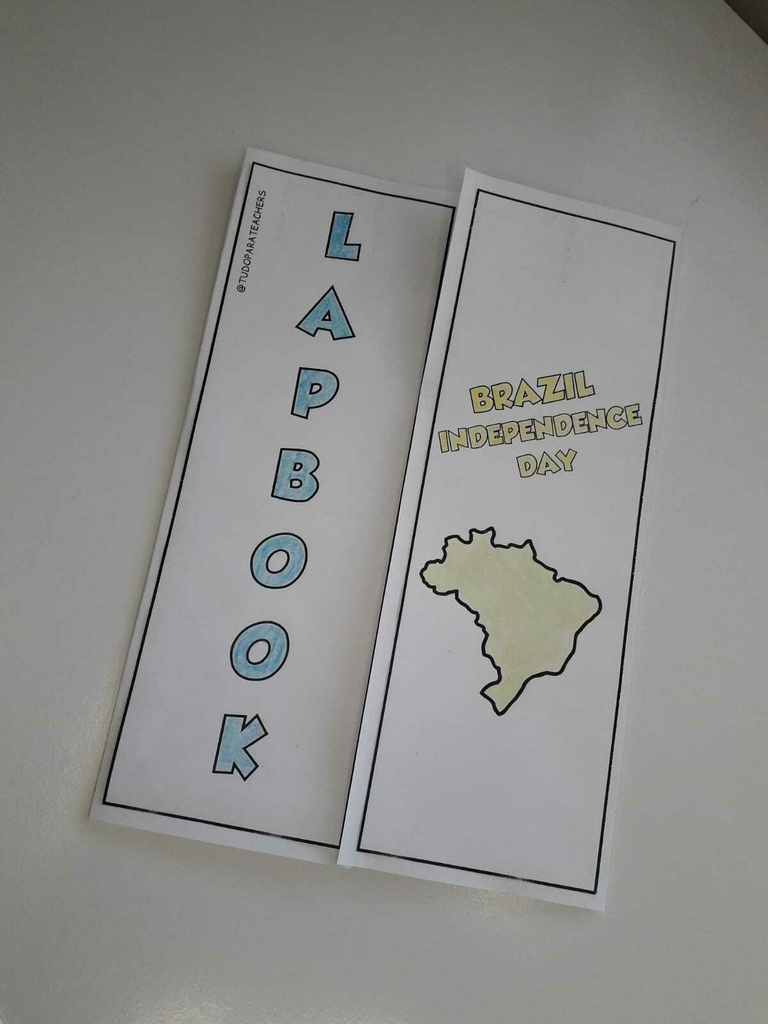 Lapbook - Brazil Independence Day - Tudo para teachers