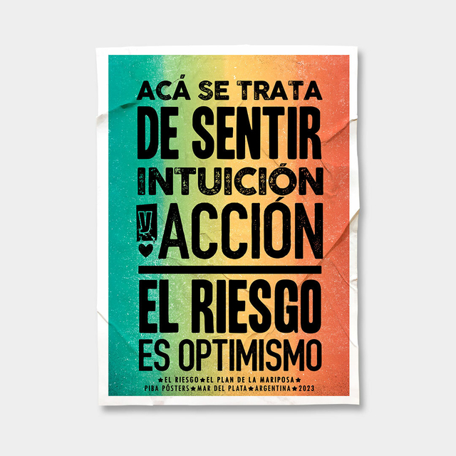 Póster - Afiche / Acá se trata de sentir 2 > El plan de la mariposa