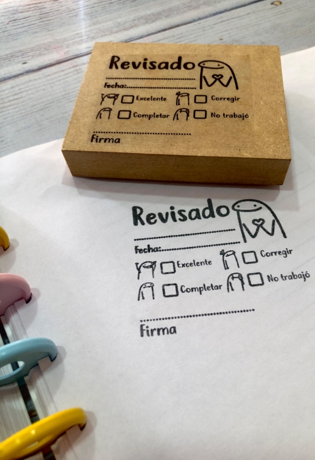 Sello flork docente - Comprar en Sellos_Lomas