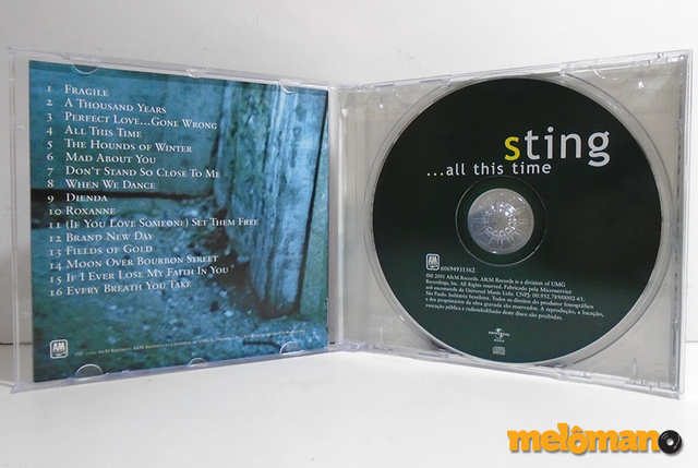 CD Sting - All This Time (2001)