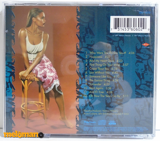 CD Vanessa Williams - Next (1996)