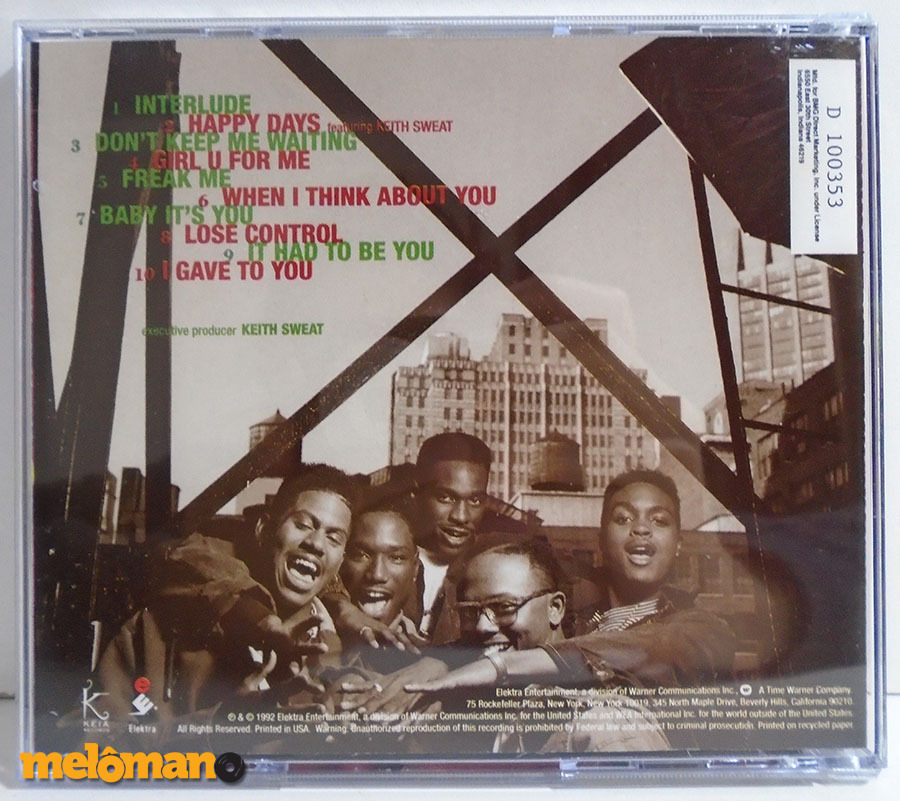 CD Silk - Lose Control (1992)