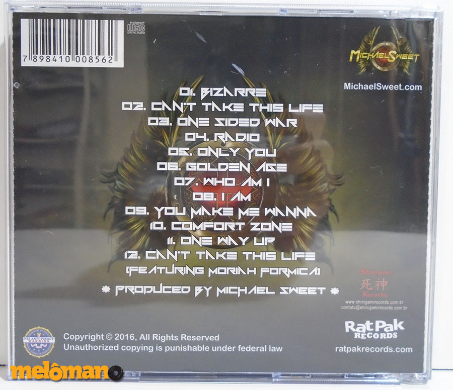 CD Michael Sweet (Stryper) - One Sided War (2016)