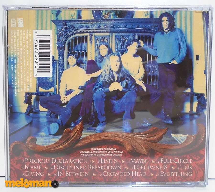 CD Collective Soul - Disciplined Breakdown (1997) CD Collective Soul - Disciplined Breakdown (1997)