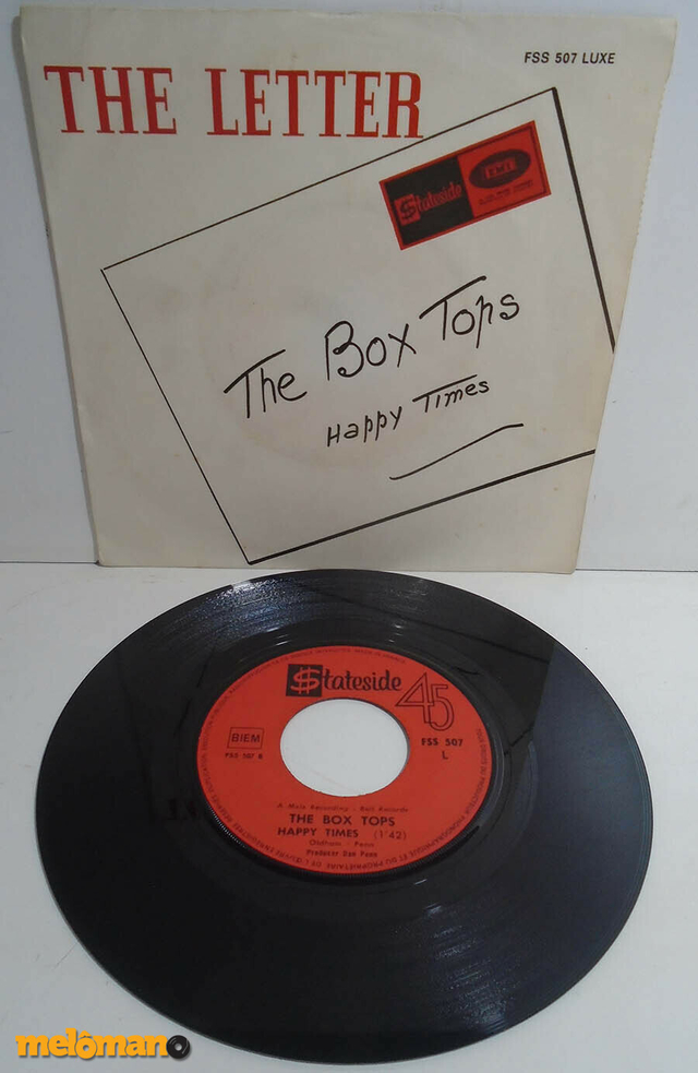 Vinil The Box Tops - The Letter (1967)