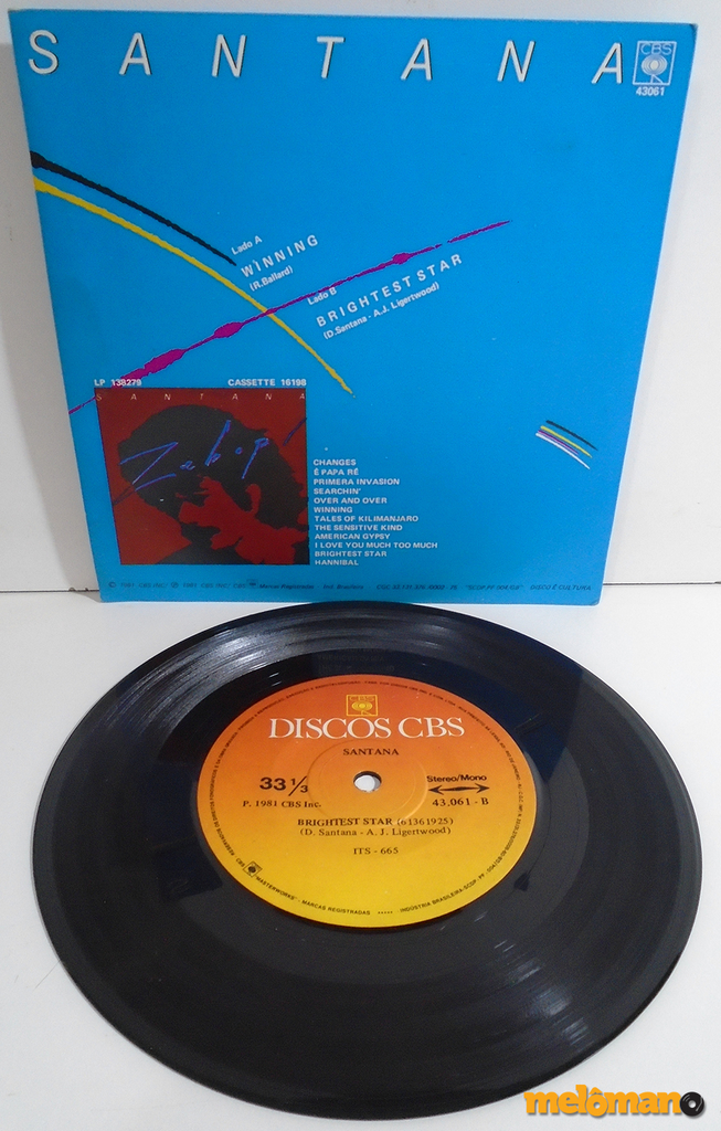 Vinil Santana - Winning (1981)
