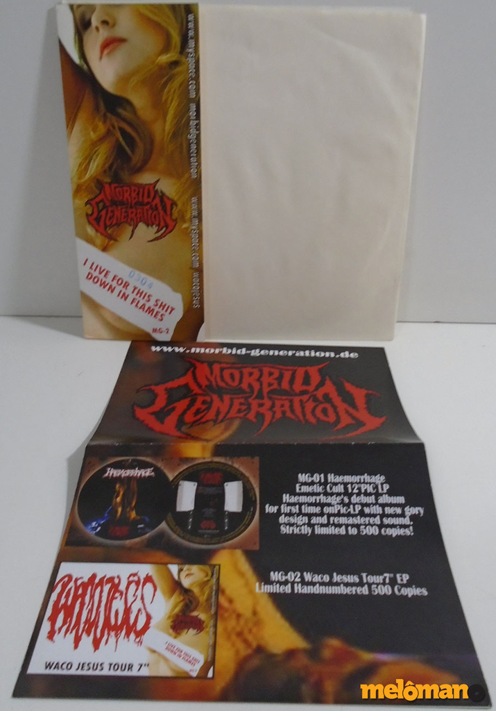 Vinil Waco Jesus - Waco Jesus Tour 7'' (2009)