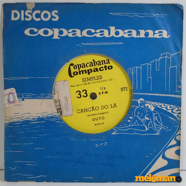 Vinil Guto / Guto e Moacyr Franco - Canção do Lá / Boa Noite