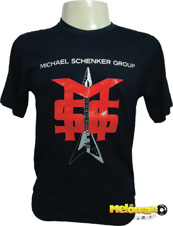 Camiseta Masculina CAMISETA MICHAEL SCHENKER GROUP MSG