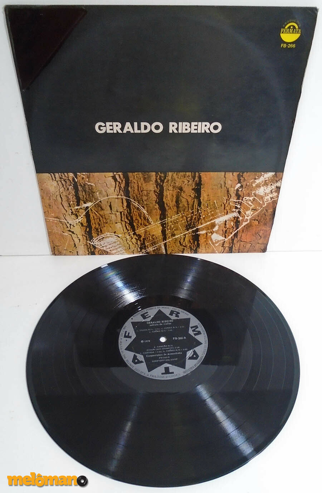 Vinil Geraldo Ribeiro - Em Solos de Violão (1970)