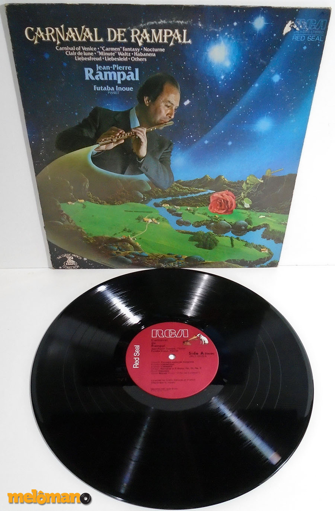 Vinil Jean-Pierre Rampal / Futaba Inoue - Carnaval De Rampal (1977)