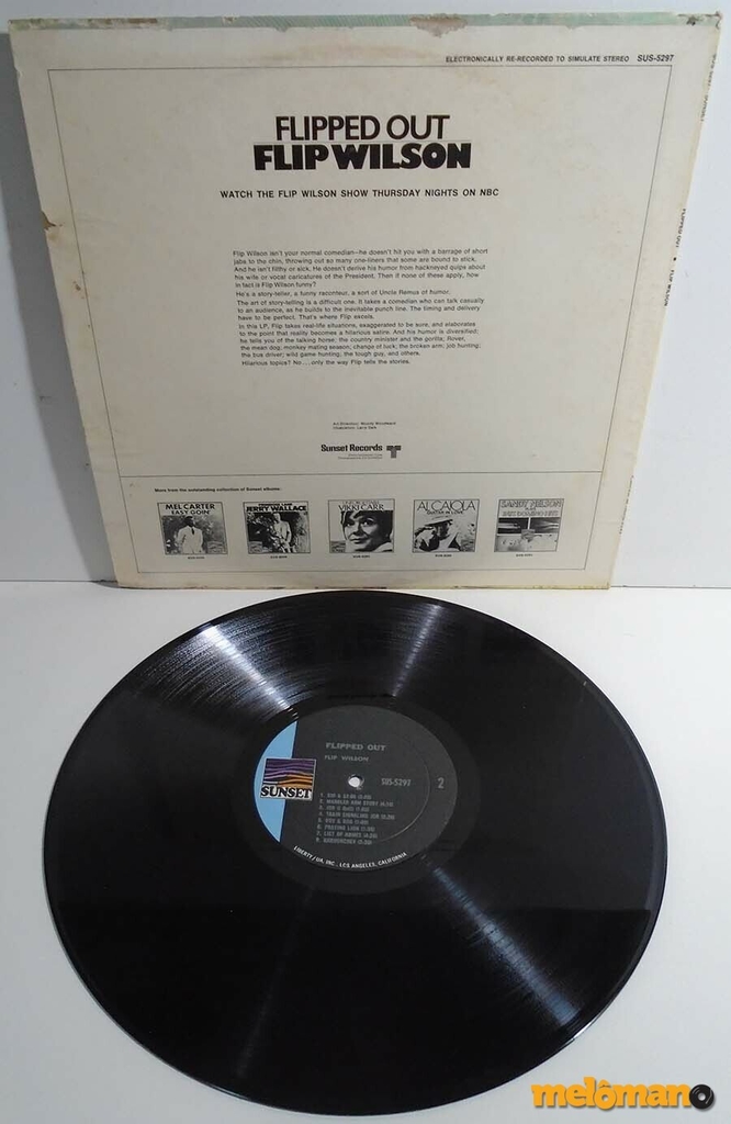 Vinil Flip Wilson - Flipped Out (1970)