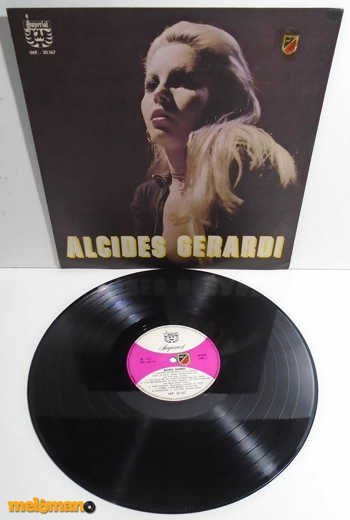 Vinil Alcides Gerardi - ST (1970) A História De Um Beijo