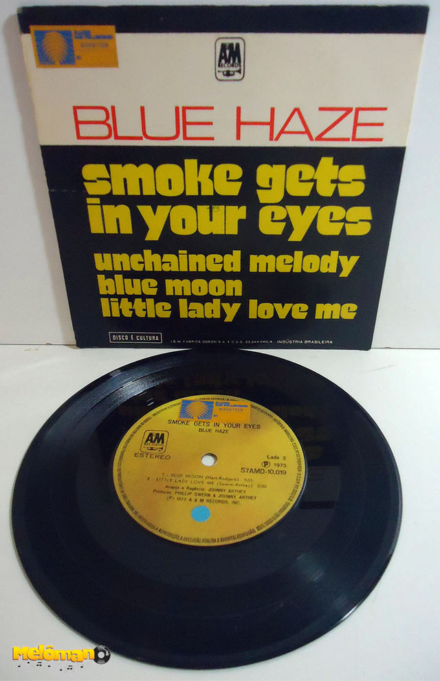 Vinil Blue Haze - Smoke Gets In Your Eyes (1973)