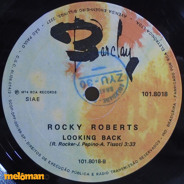 Vinil Rocky Roberts - Mathusalem / Looking Back (1974)