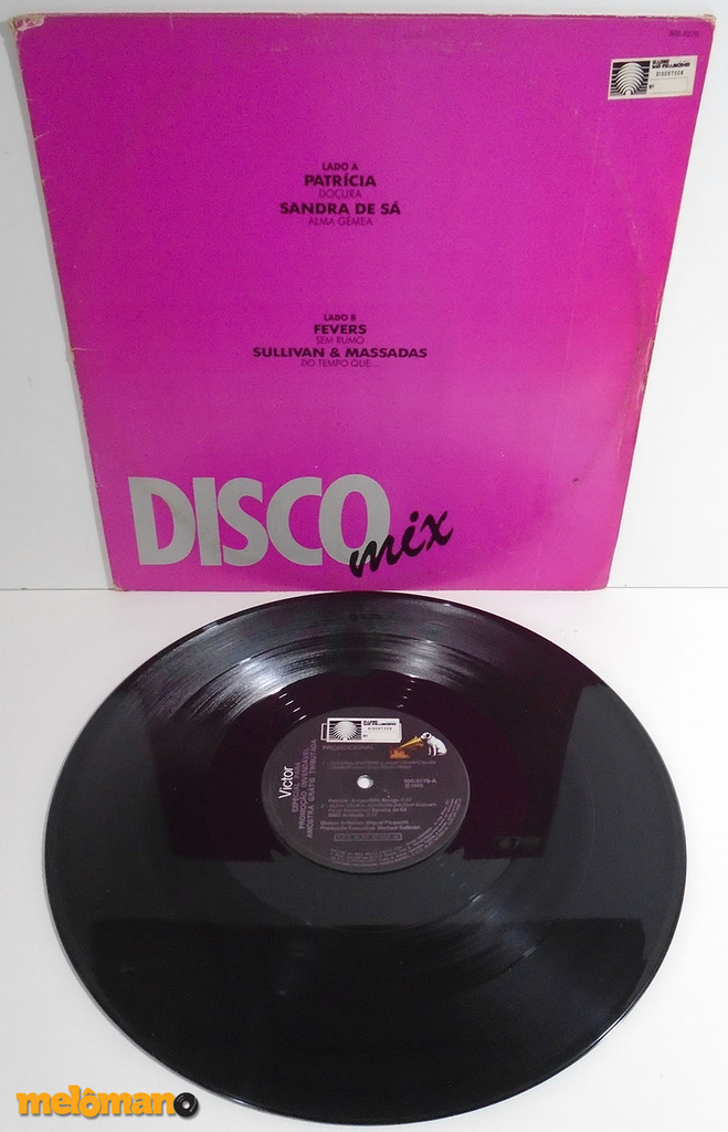 Vinil VA (Patrícia Marx / Sandra de Sá) - Disco Mix (1989)