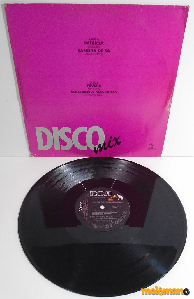 Vinil VA (Patrícia Marx / Sandra de Sá) - Disco Mix (1989)