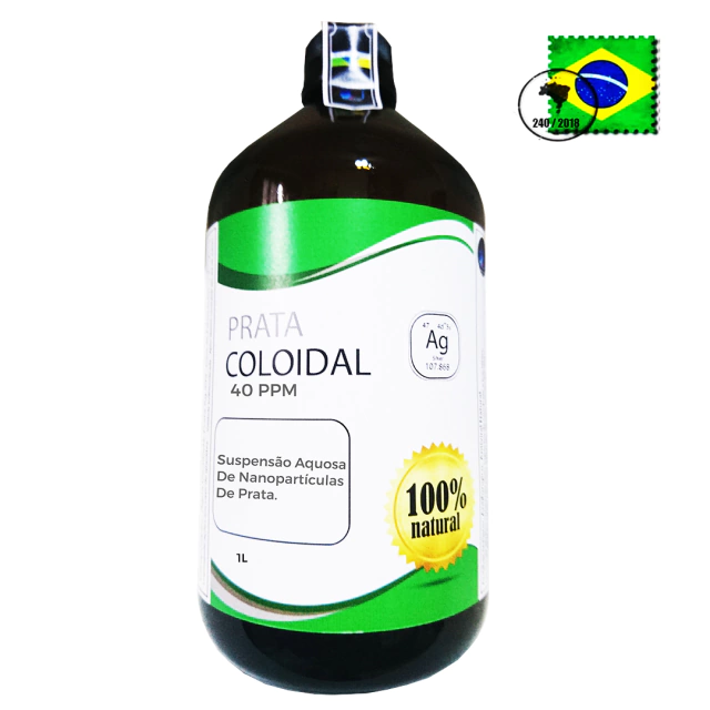 Prata Coloidal 40ppm 1 Litro