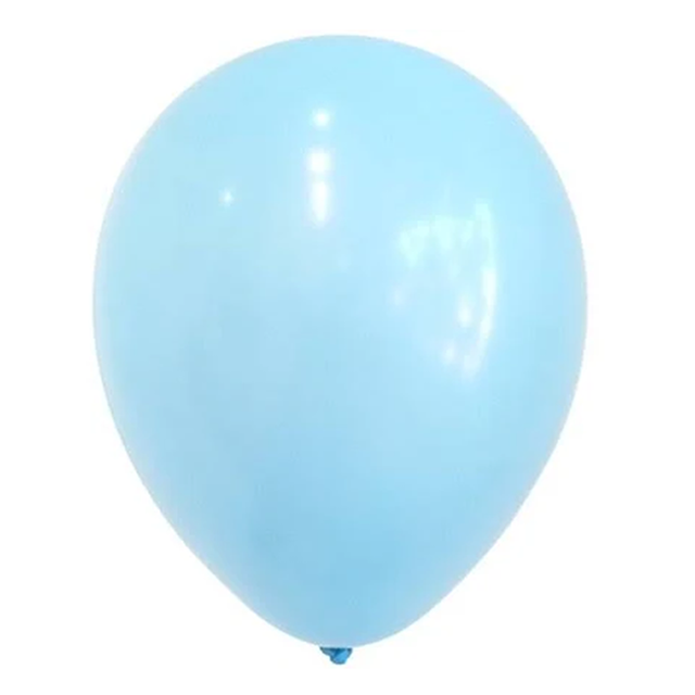 GLOBOS CELESTE PASTEL 12 PULGADAS - Planeta Fiesta