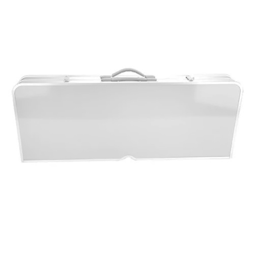 Mesa Plegable Kushiro Modelo "FSCI-P4BA" Con 4 Bancos Aluminio Para 2 ...