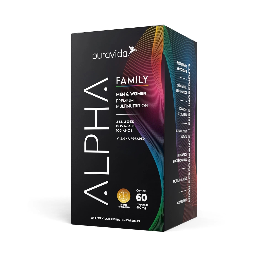 Alpha Mater PURAVIDA 60 capsulas - Casa dos Cereais