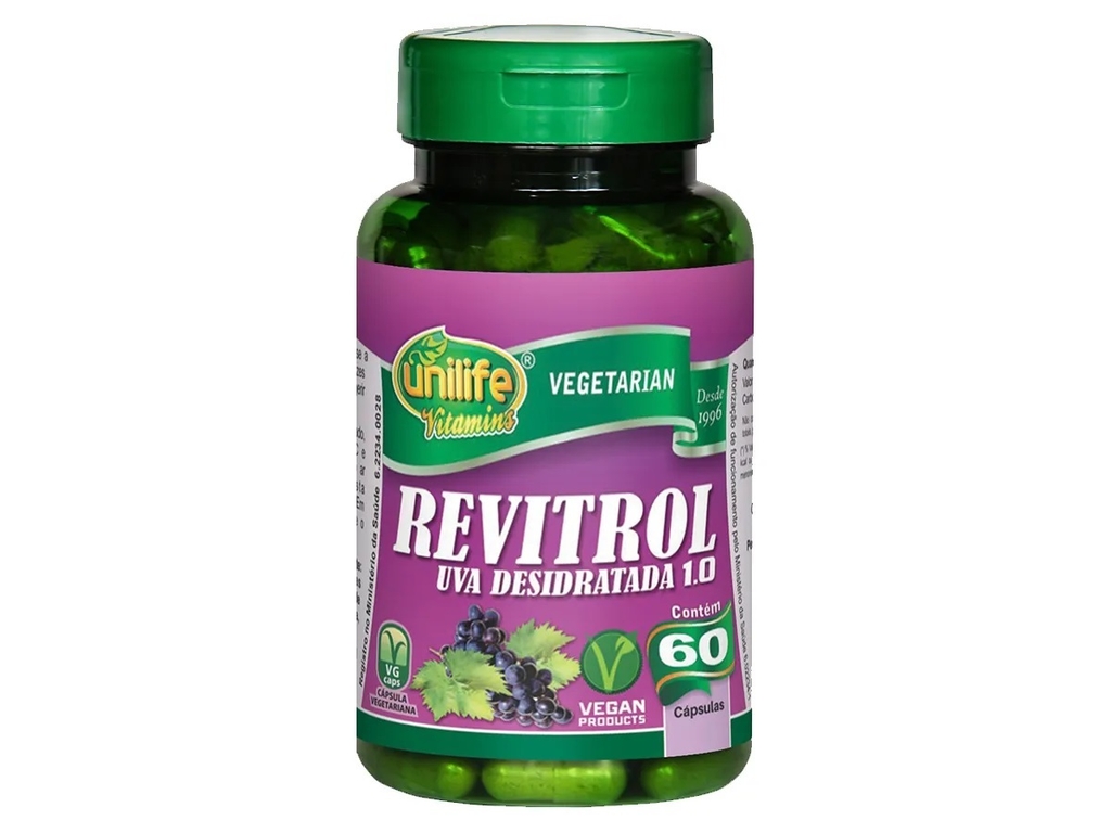 REVITROL 60 CAPSULAS UNILIFE - Casa dos Cereais