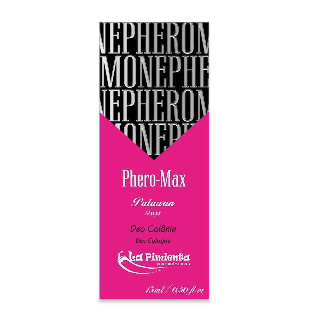 Perfume Feminino Phero-Max Palawan com Feromônio - 15ml La Pimienta