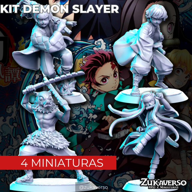 Kit Demon SLayer - Comprar em ZukaVerso