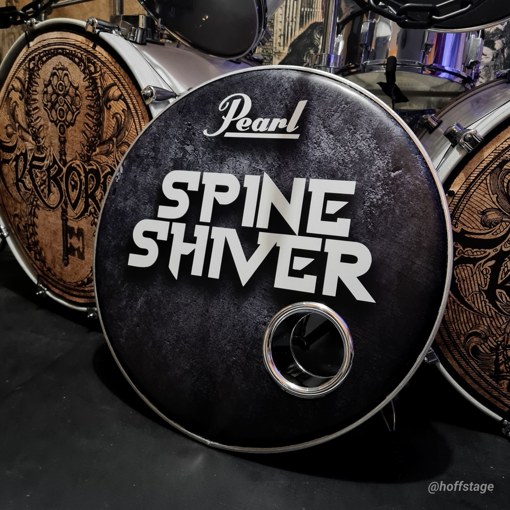 Pele de bumbo de bateria personalizada