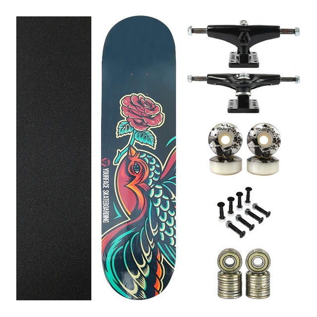 Skate Your Face Montado Tori - Your Face Skateboard