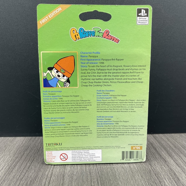 Action Figure Parappa Totaku | PaRappa the Rapper