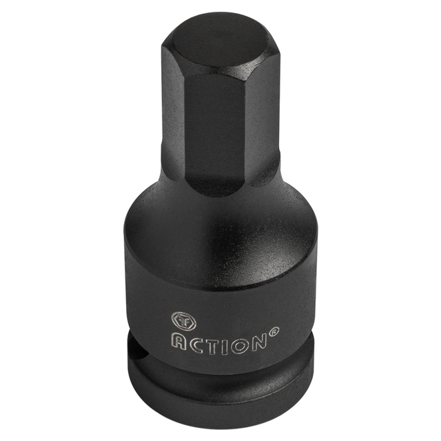 Soquete Allen de Impacto 9mm Curto x 1/2 Pol