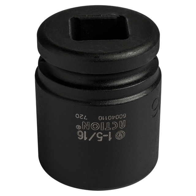 Soquete Sextavado de Impacto 1.5/16 Pol Curto x 3/4 Pol