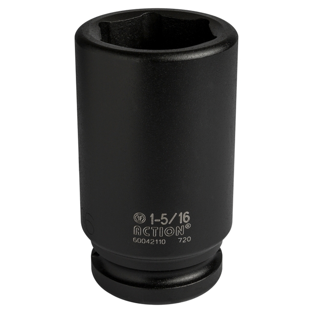Soquete Sextavado de Impacto 1.5/16 Pol Longo x 3/4 Pol