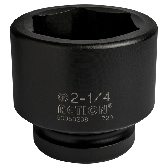 Soquete Sextavado de Impacto 2.1/4 Pol Curto x 1 Pol