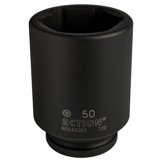 Soquete Sextavado de Impacto 50mm Longo x 3/4 Pol