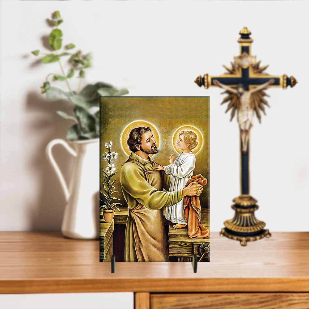 001F Porta Retrato Santos - São José