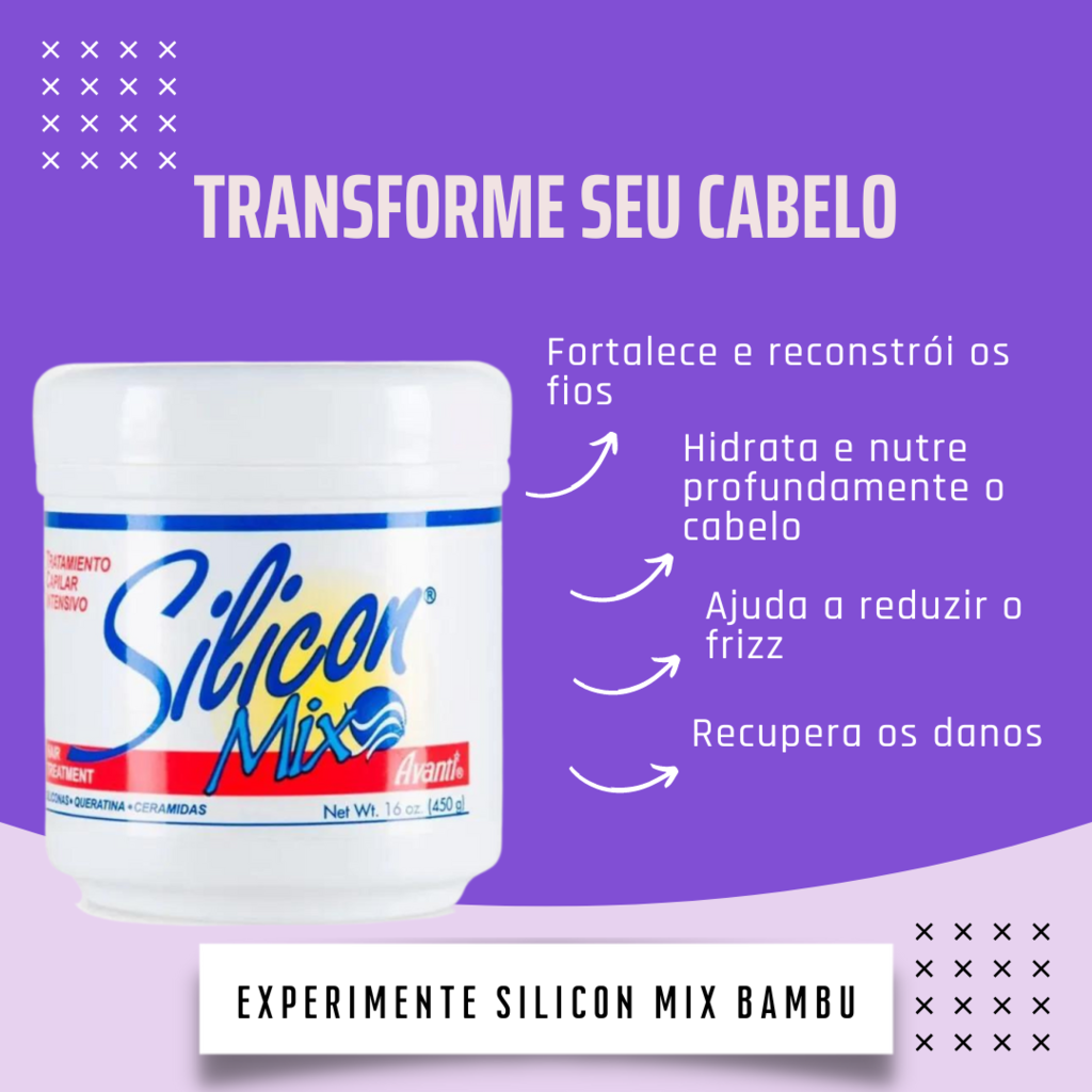 Máscara Tratamento Silicon Mix Avanti 450g