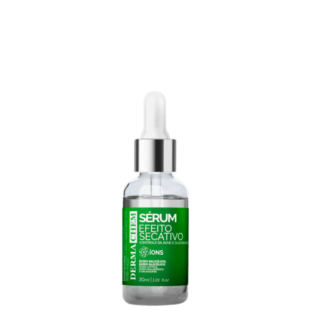 Sérum Facial Dermachem 30ml - Efeito Secativo - Acne e Oleosidade