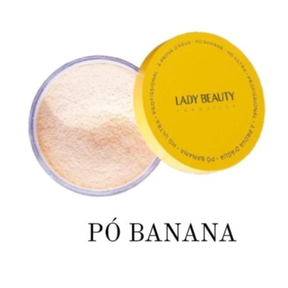 Pó Solto Banana Lady Beauty - Liviê Importados