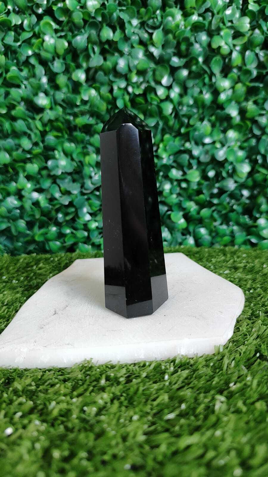 PONTA GERADORA OBSIDIANA 100 - ESCUDO CONTRA ENERGIAS NEGATIVAS