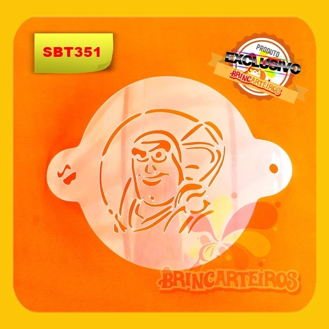 Stencil Buzz Lightyear - Comprar em BrincArteria