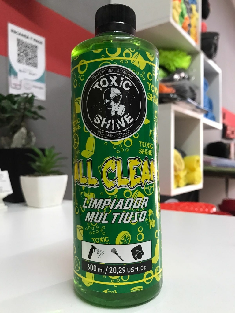 Toxic Shine All Clean 600CC Limpiador Multiproposito