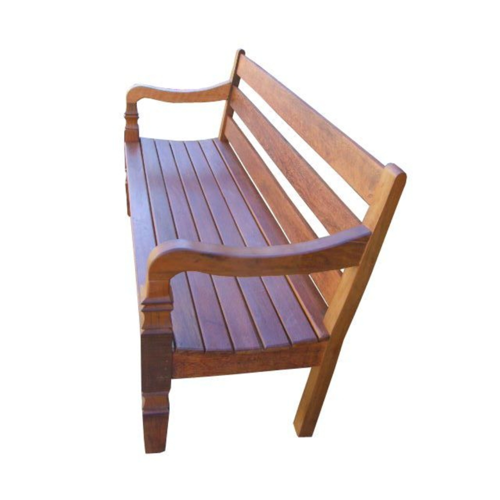 Banco Rústico Homely Em Madeira De Demolição - 1098