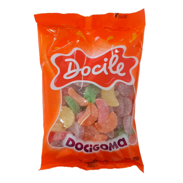 Bala De Goma Sabores Sortidos 700g - Docigoma