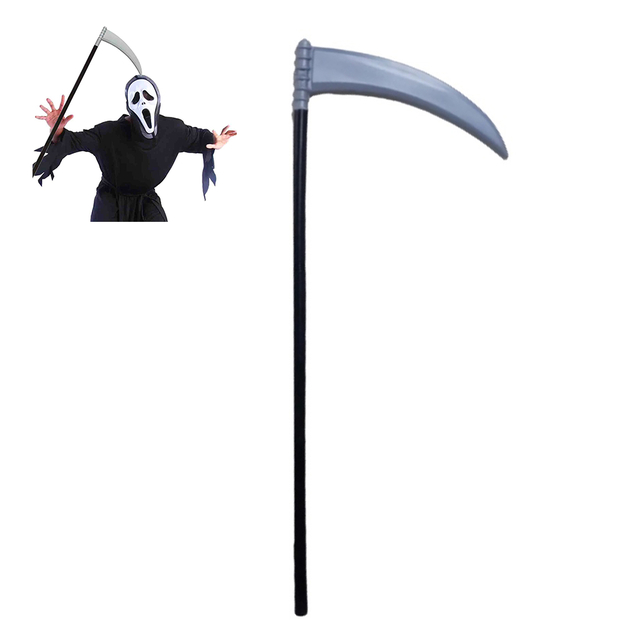 Foice Plástico Pânico Fantasia Halloween