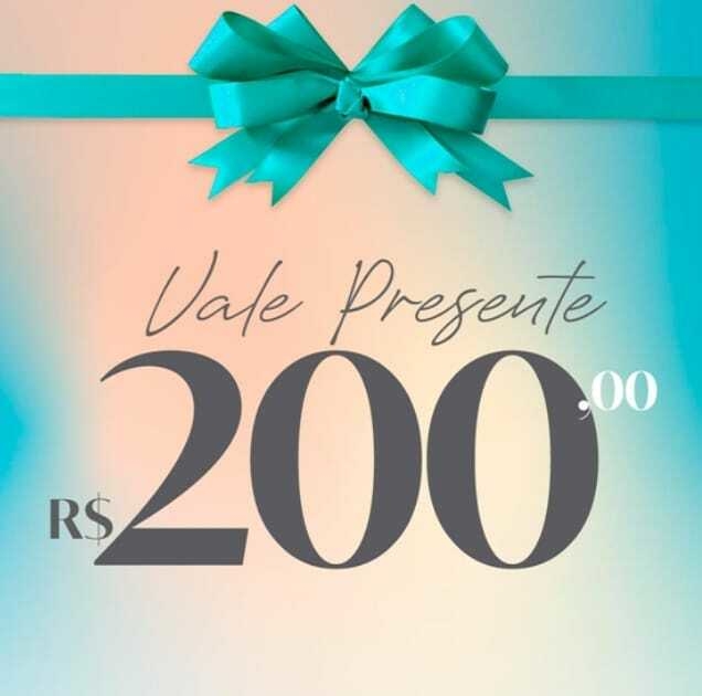 VALE PRESENTE R$ 200,00 - Comprar em DAMA DE ESPADAS