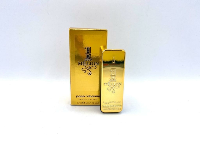 Miniatura Perfume One Million Tradicional Masculino EDT 5 ml