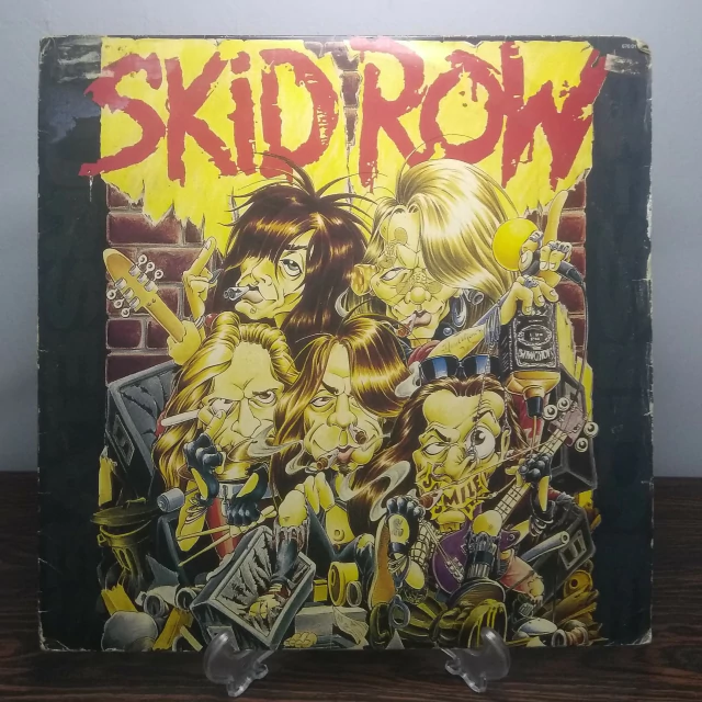 LP Skid Row – B-Side Ourselves (1992) (Vinil usado)
