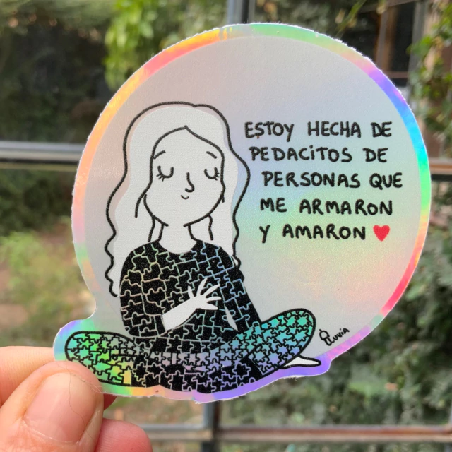 Stickers PEDACITOS - Comprar en lluviadibuja